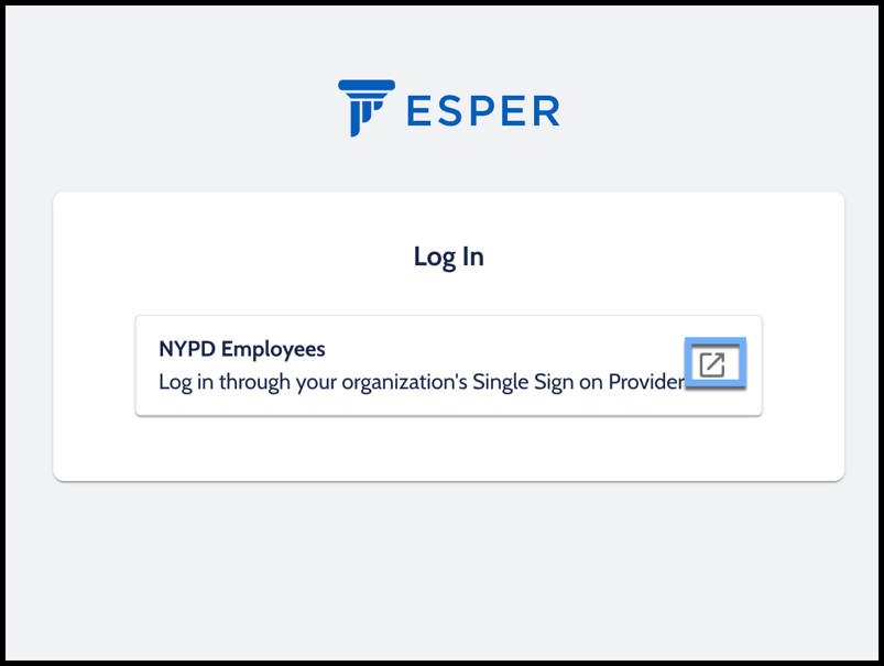 Logging In - Desktop